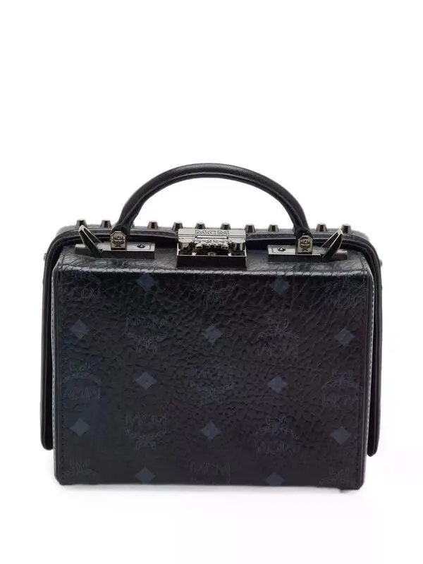 Mcm Berlin Studded Box Shoulder Bag
