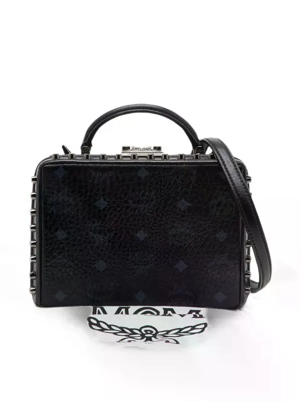 Mcm Berlin Studded Box Shoulder Bag