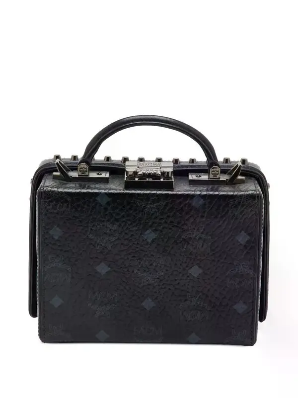 Mcm Berlin Studded Box Shoulder Bag