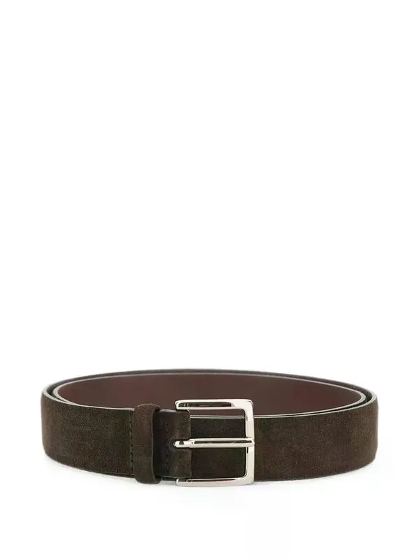 Orciani Amalfi Suede Belt - Brown