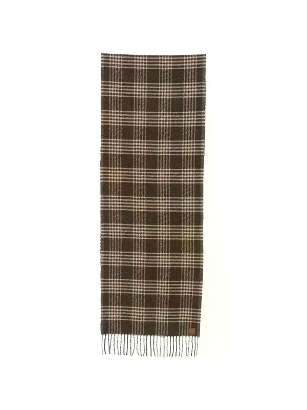 Eleventy Check-pattern Scarf