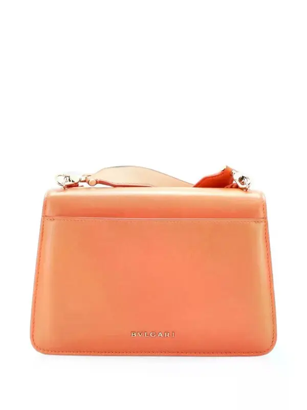 BVLGARI Serpenti Forever Maxi Chain Leather Small Crossbody Bag