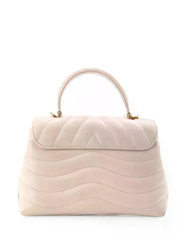 LOUIS VUITTON New Wave Hold Me Top Handle Bag Quilted Leather Satchel