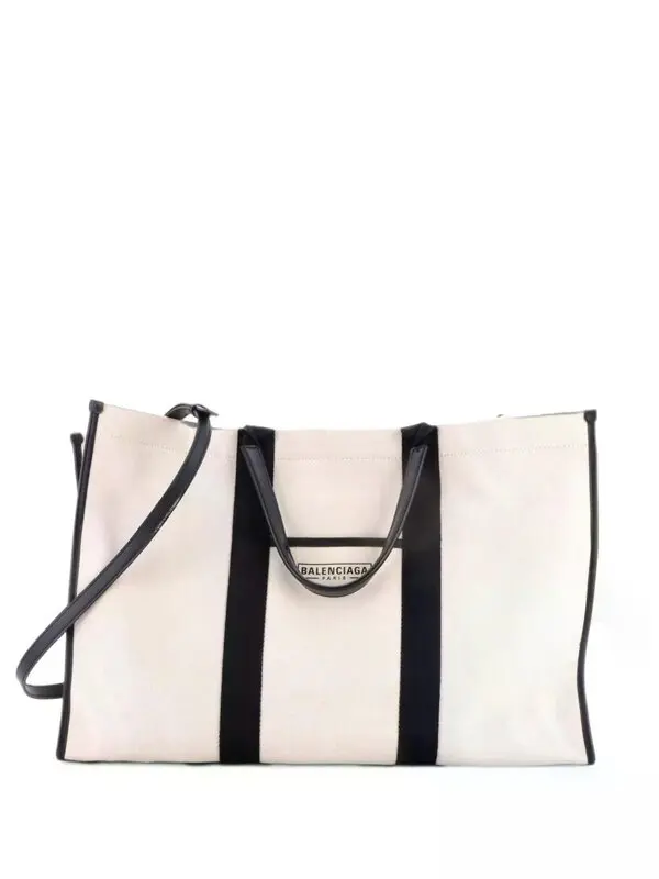 Balenciaga Hardware Canvas Large Tote Bag