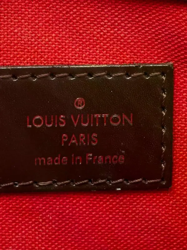 LOUIS VUITTON Damier Ebene Verona Tote Bag
