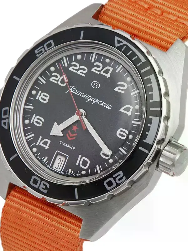 VOSTOK CLTH Komandirskie 42mm Watch