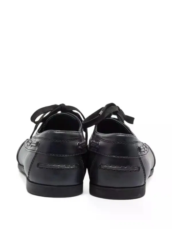 Bottega Veneta Intrecciato Leather Derby Shoes