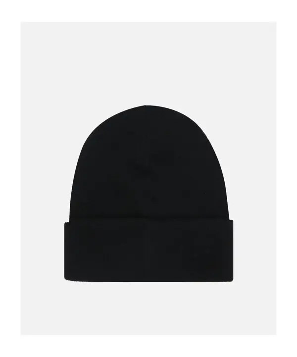 Alexander McQueen Logo-embroidered Cashmere Beanie - Black