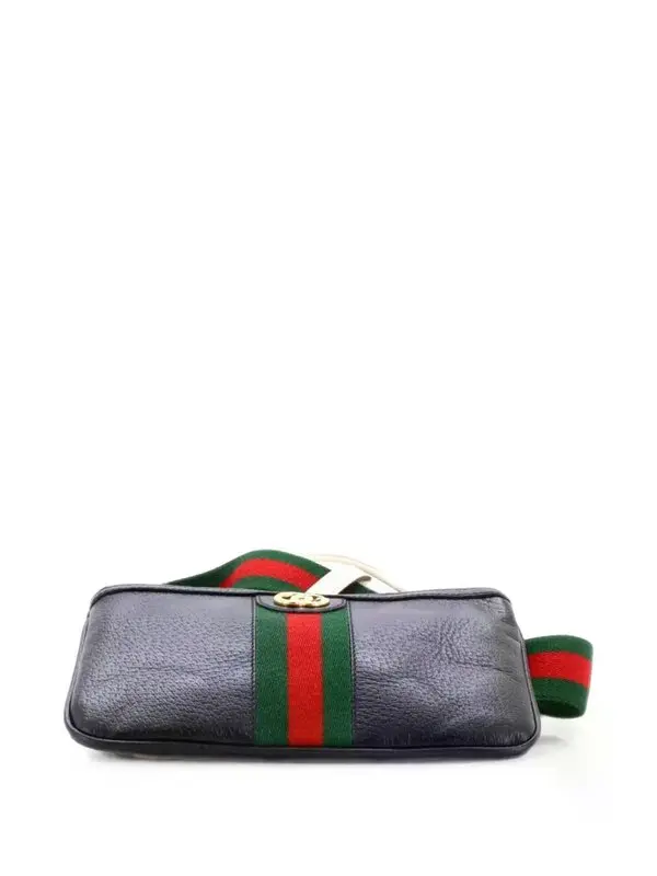 Gucci Ophidia Heart Utility Double Leather Belt Bag