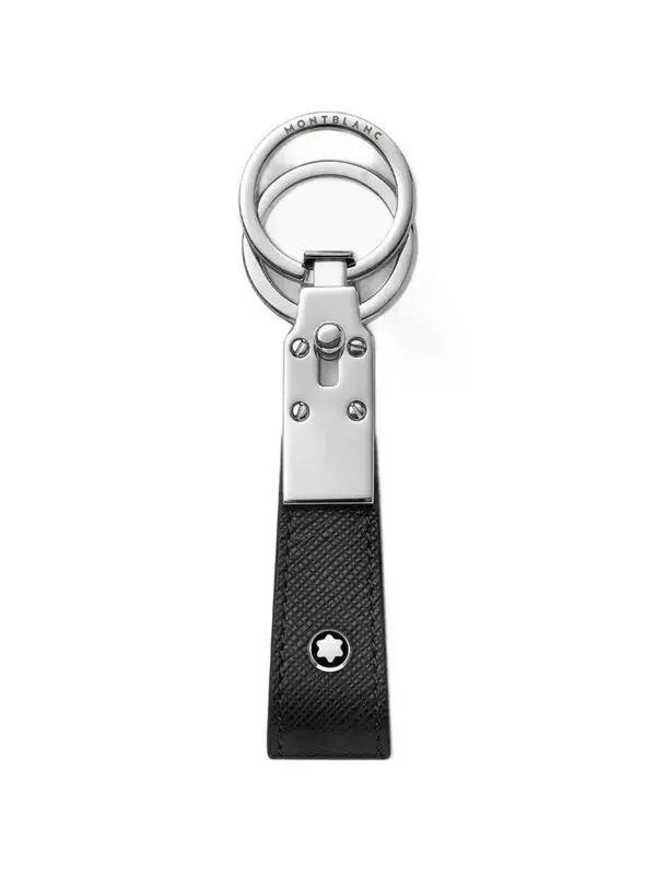 Montblanc Leather Keyring - Black