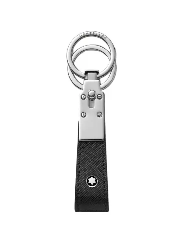 Montblanc Leather Keyring - Black