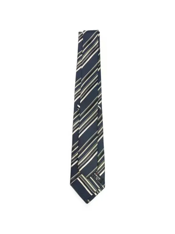 Kiton Diagonal-stripe Tie