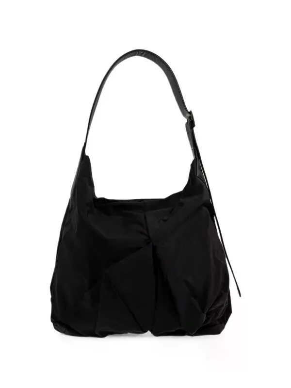 Yohji Yamamoto Ruched Shoulder Bag