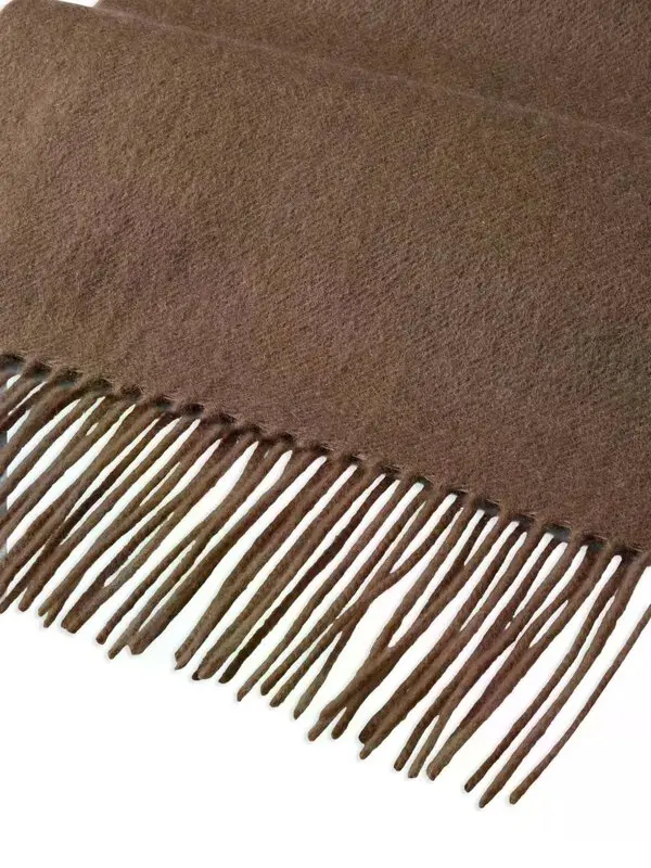 HACKETT LONDON Fringed Cashmere Scarf