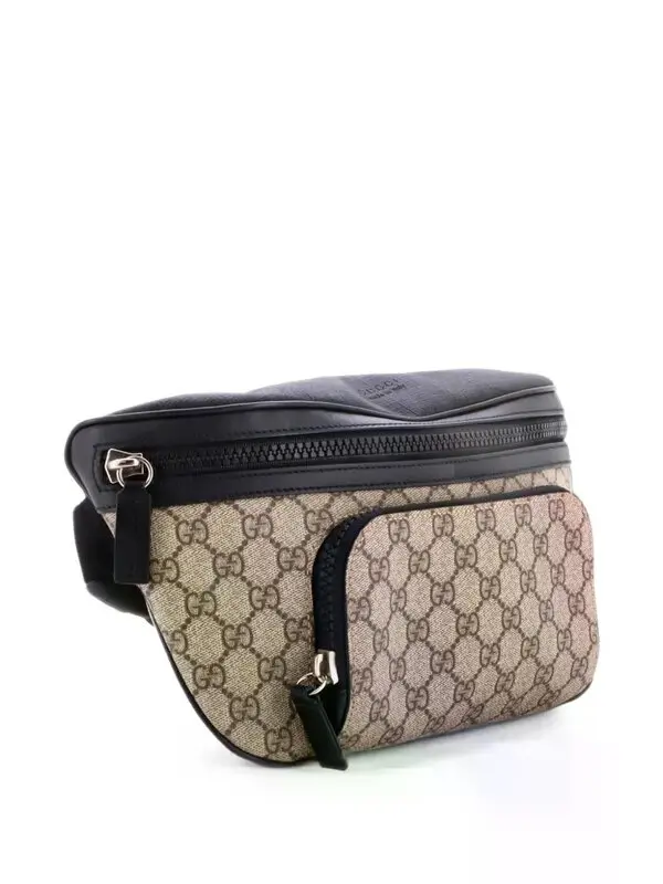 Gucci Eden Gg Coated Canvas Large Belt Bag