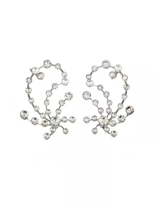 Magda Butrym Crystal-embellished Branching Earrings