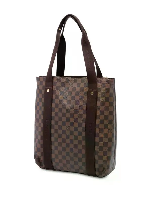 LOUIS VUITTON 2010 Damier Ebene Cabas Beaubourg Tote Bag