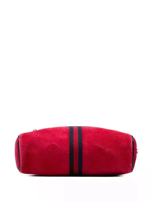 Gucci 2016-2026 Suede Web Ophidia Crossbody Bag