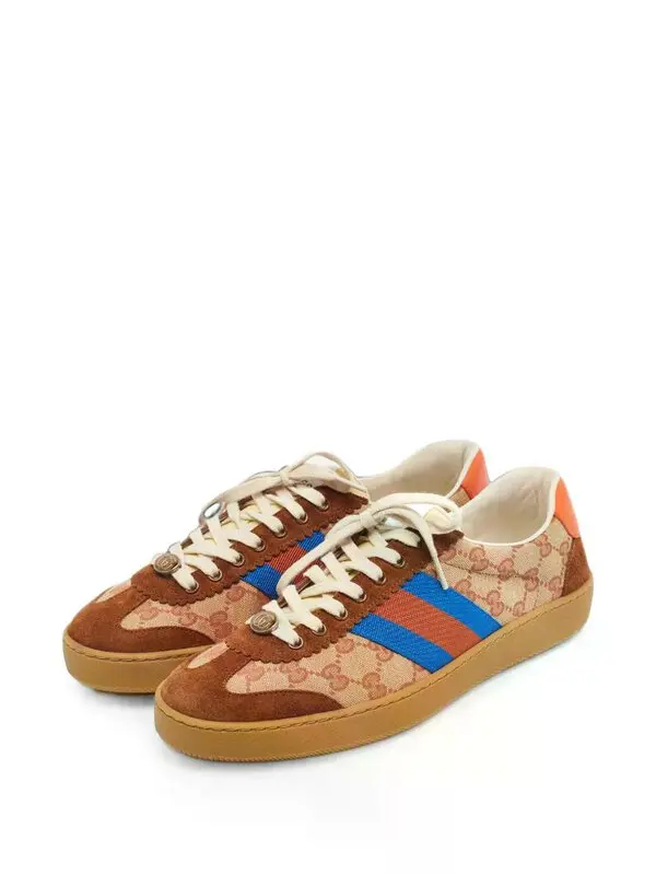 Gucci G74 Gg Canvas Sneakers - Red