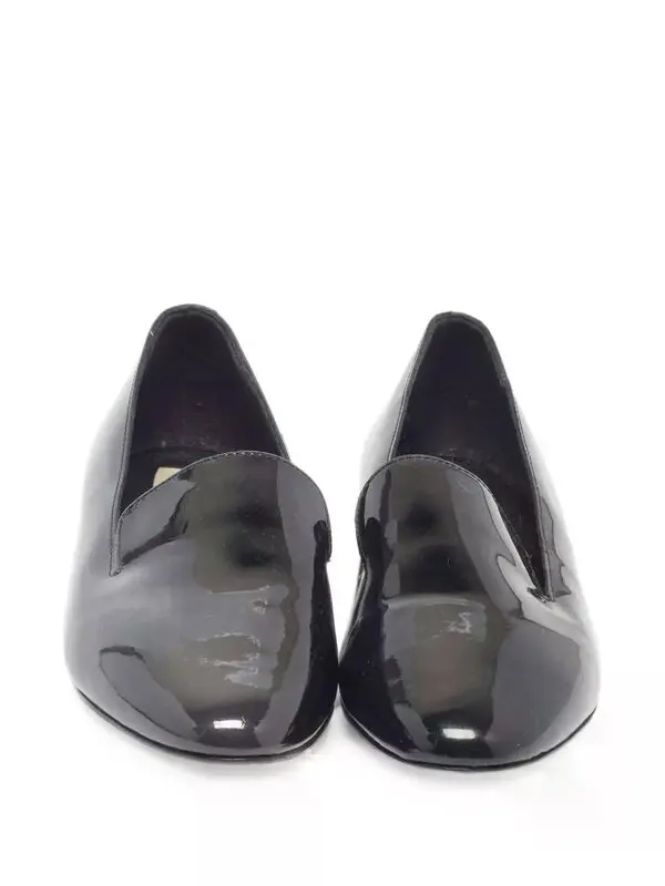 Burberry Pointed-toe Leather Loafers