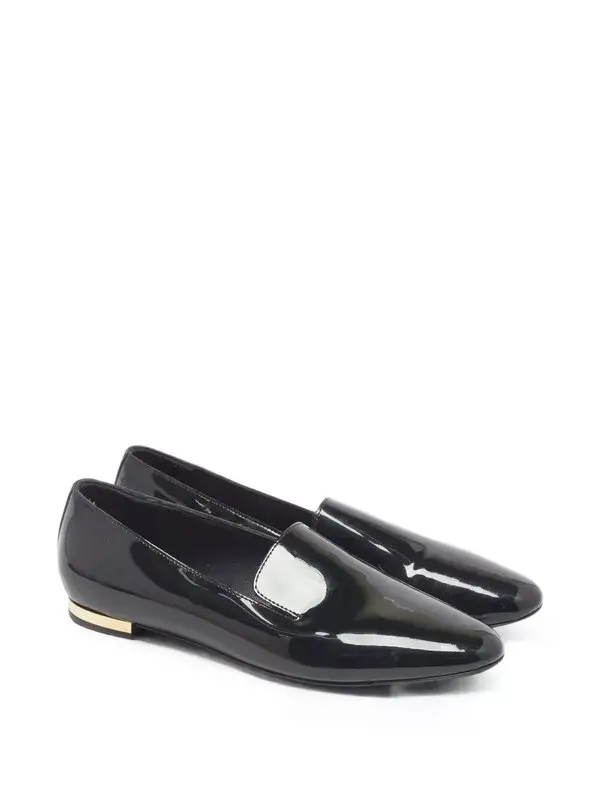 Burberry Pointed-toe Leather Loafers