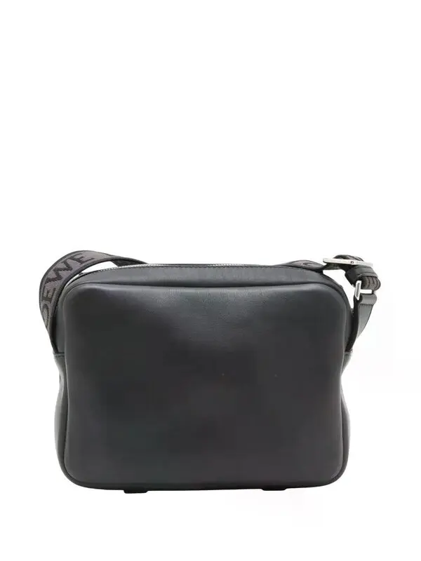 Loewe Supple Smooth Calfskin Military Cross Body Messenger Bag - Black