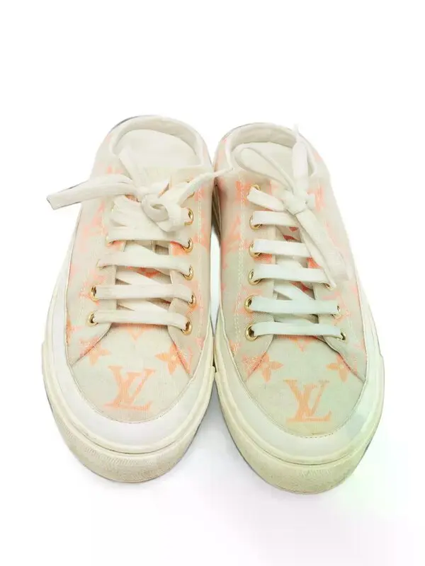 LOUIS VUITTON Monogram Stellar Sneaker Mules