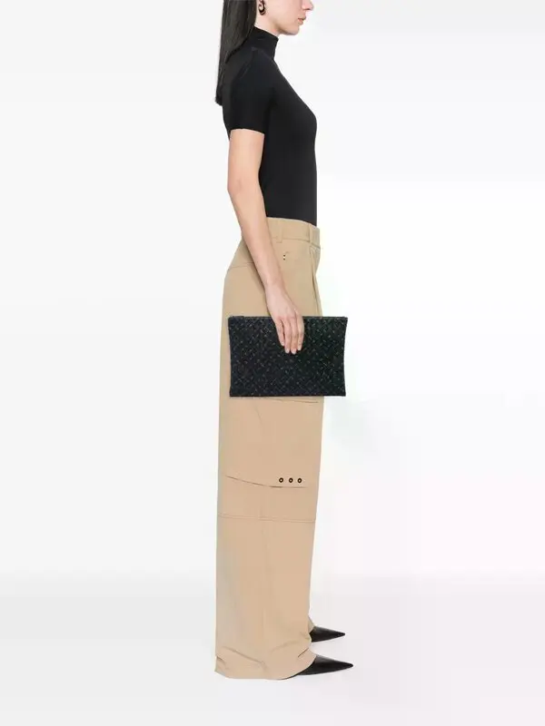 Bottega Veneta Intrecciato Micro Dot Clutch Bag