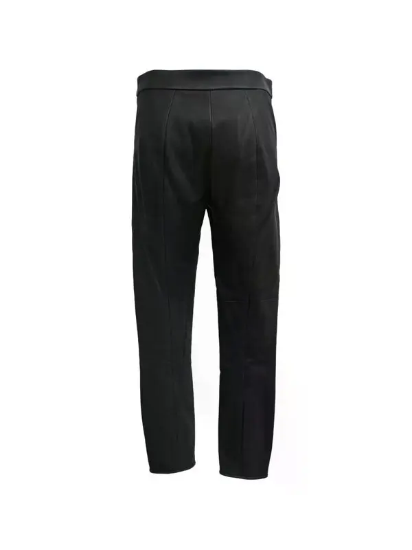 Bottega Veneta Slim-fit Leather Trousers
