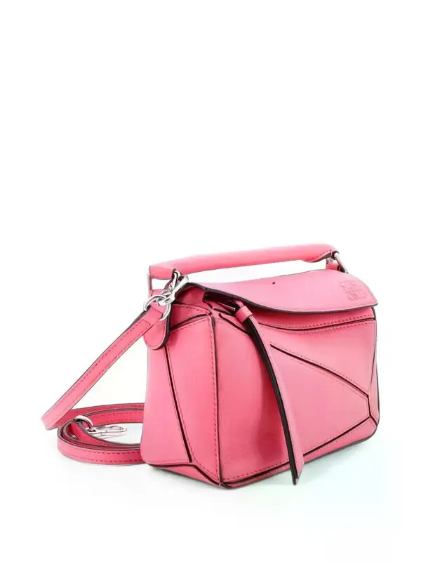 Loewe Puzzle Bag Leather Mini Crossbody Bag