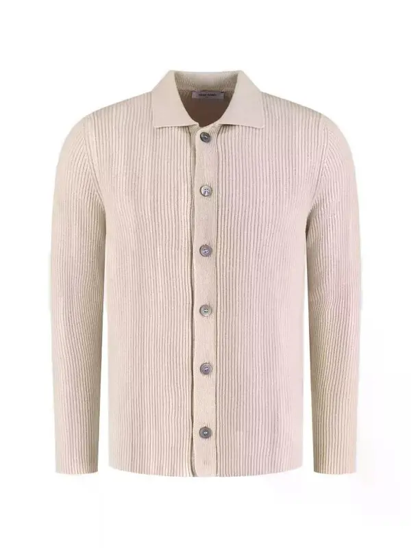 GRAN SASSO Ribbed-knit Cardigan