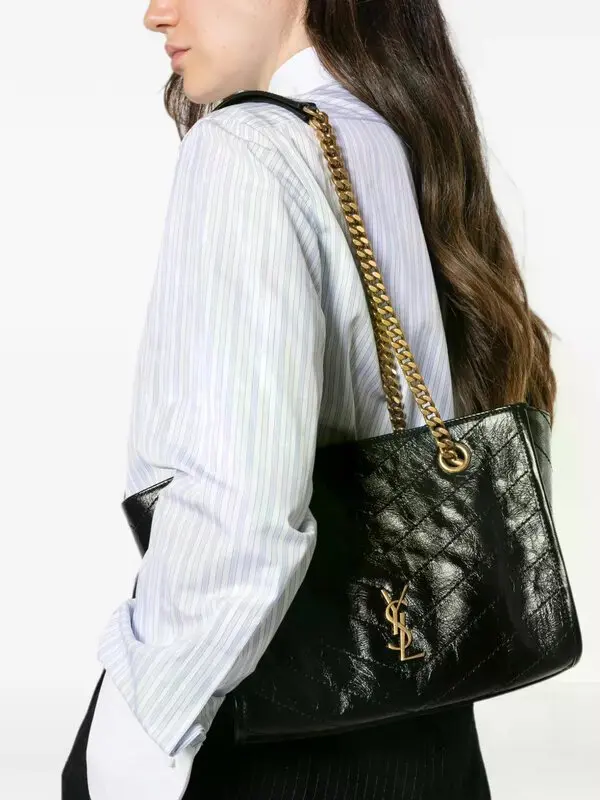 Saint Laurent Cassandre Quilted Shoulder Bag