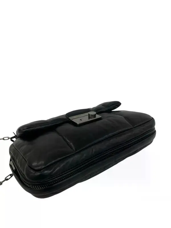 Prada 2013-2026 Nappa Bomber Flap Shoulder Bag