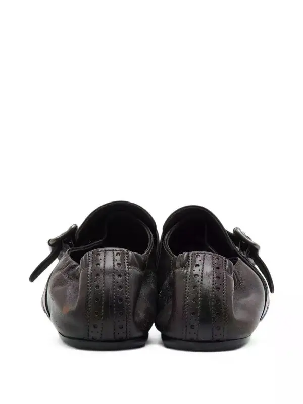 Prada Shuffle Fringed Monk Shoes