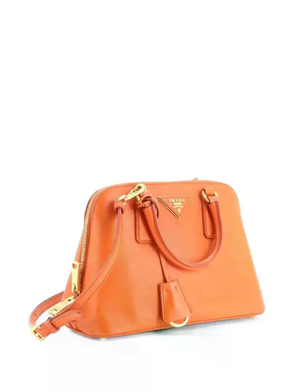Prada Promenade Bag Saffiano Leather Small Satchel