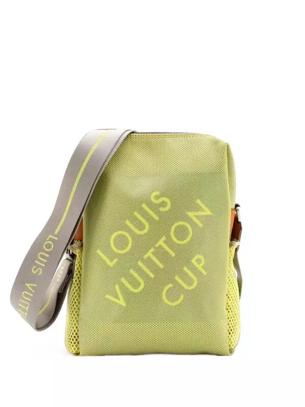 LOUIS VUITTON Cup Weathery Bag Damier Geant Canvas Crossbody Bag