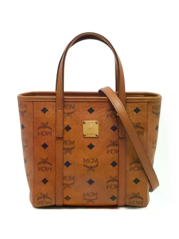 Mcm Mini Toni Visetos Tote Bag