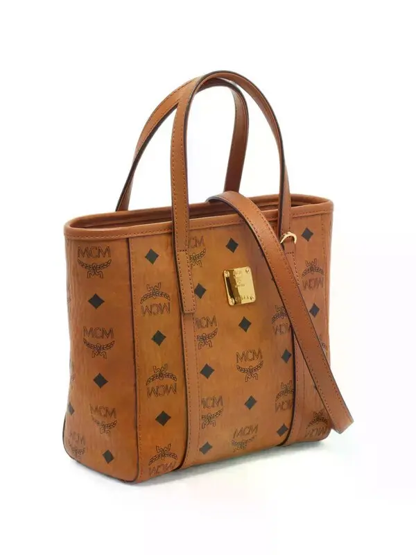 Mcm Mini Toni Visetos Tote Bag