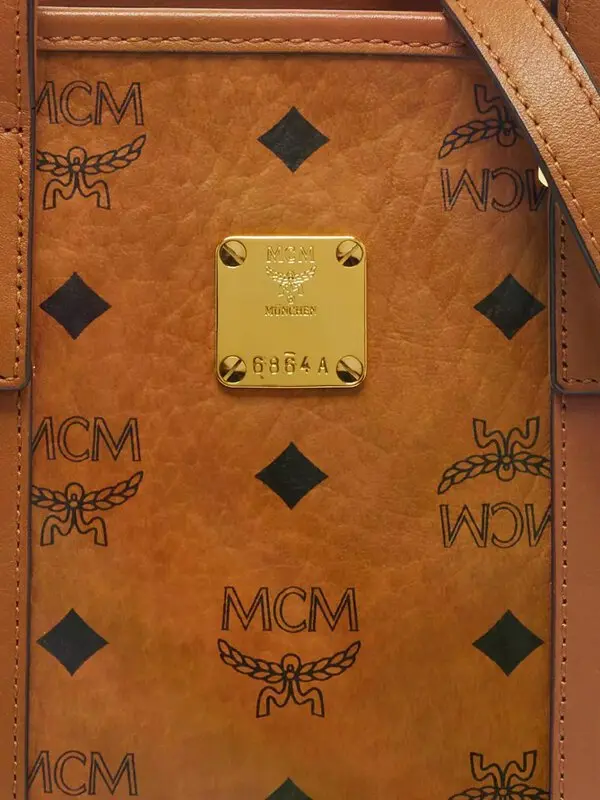 Mcm Mini Toni Visetos Tote Bag