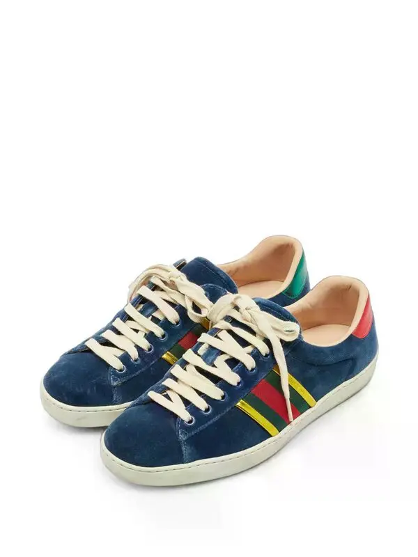 Gucci Ace Velvet Sneakers