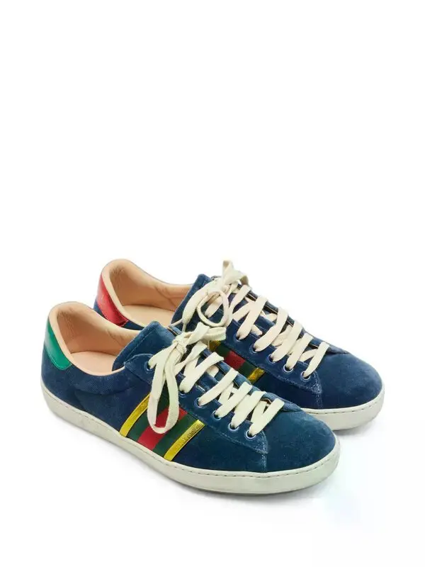 Gucci Ace Velvet Sneakers