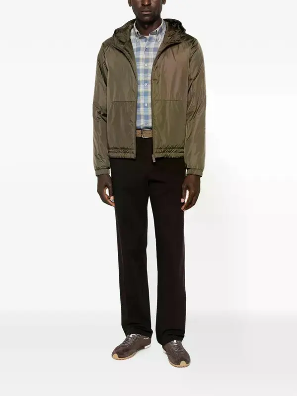 Aspesi Hooded Zip-up Jacket