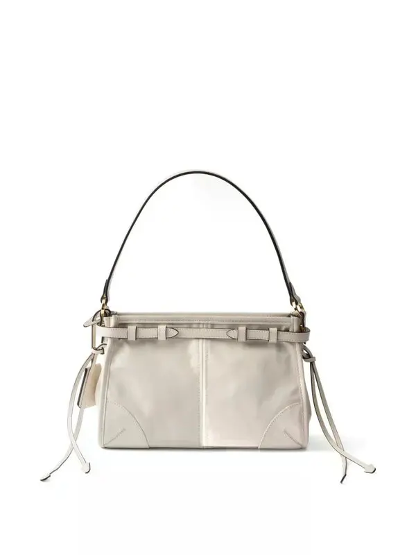 Prada Bonnie Small Leather Handbag - White