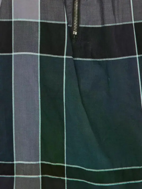 Burberry Checked Tunic Top