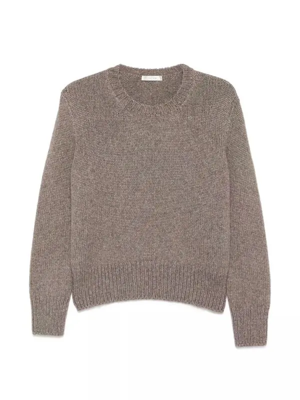 THE ROW Ribbed-knit Crew-neck Pullover