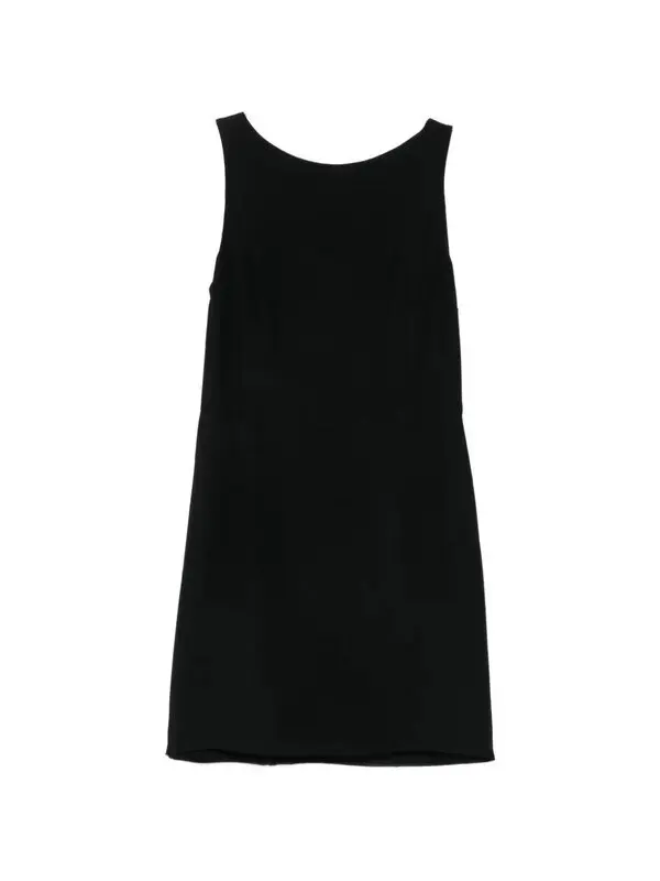 Moschino 2000s Bow-detail Cut-out Mini Dress