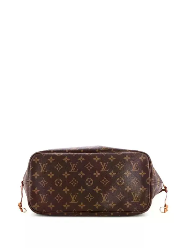 LOUIS VUITTON Neverfull Nm Monogram Canvas Mm Tote Bag - Brown