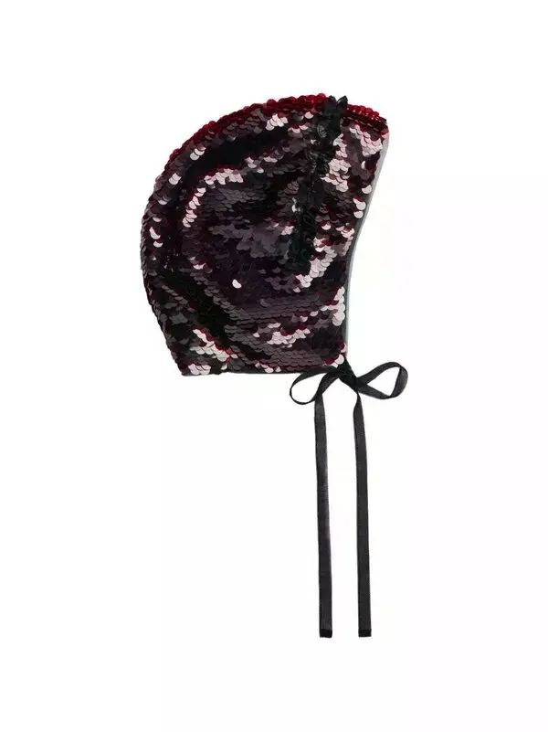 Simone Rocha Sequin-embellished Bonnet