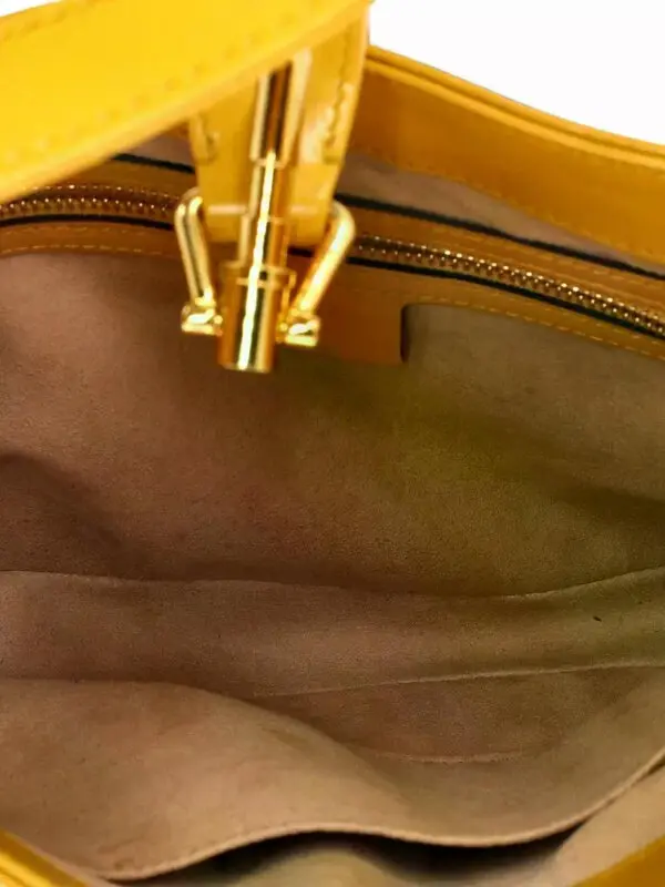 Gucci Jackie 1961 Leather Small Hobo Bag - Yellow