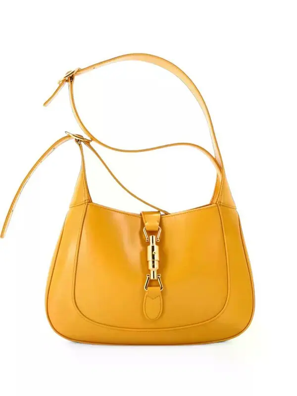 Gucci Jackie 1961 Leather Small Hobo Bag - Yellow